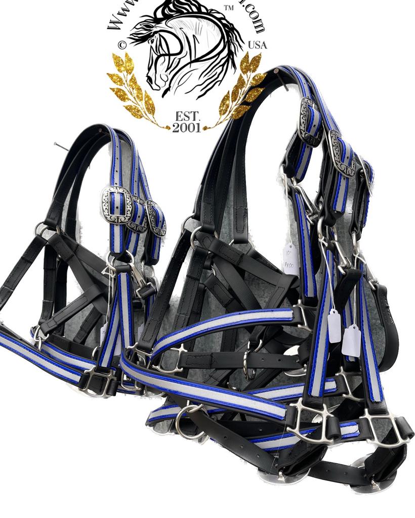 Reflective Overlay Black / Blue – El Sueno Espanol