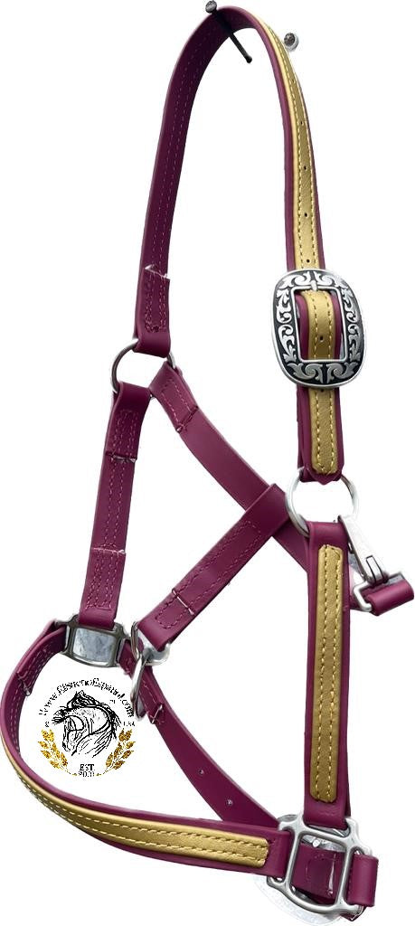 2 Tone Overlay Burgundy / Gold – El Sueno Espanol